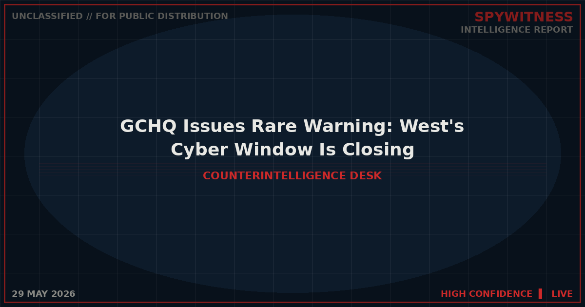 GCHQ Warns of Narrowing Window on Russia-China Threat | SpyWitness ...
